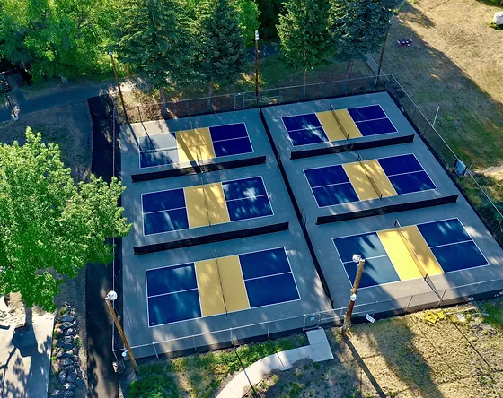 Thi công sân pickleball 6 lớp US DECOTURF xi măng