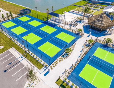 Nâng cấp, sửa sân pickleball và sơn 4 lớp USA DECOTURF nền xi măng